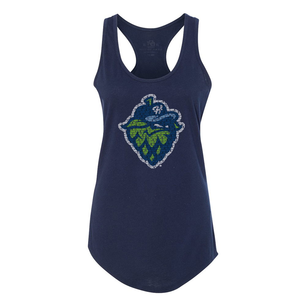 108 Stitches W's Spelled Out Tank, Hillsboro Hops – Hillsboro Hops ...